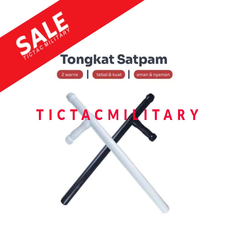 Jual GTM TONGKAT SECURITY / TONFA PENTUNGAN SATPAM HITAM DAN PUTIH ...