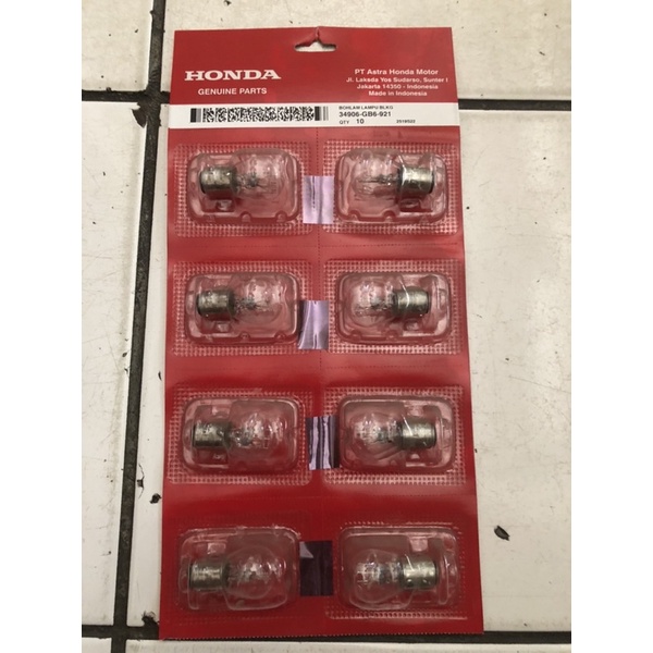 Jual Bohlam bolam lampu stop belakang 12V GB6 motor Sport bebek/matic ...