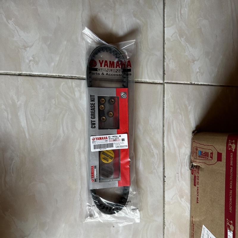 Jual vbelt vanbelt assy/vanbelt roller yamaha 5TL MIO SPORTI KARBU SMILE SOUL KARBU FINO KARBU ...