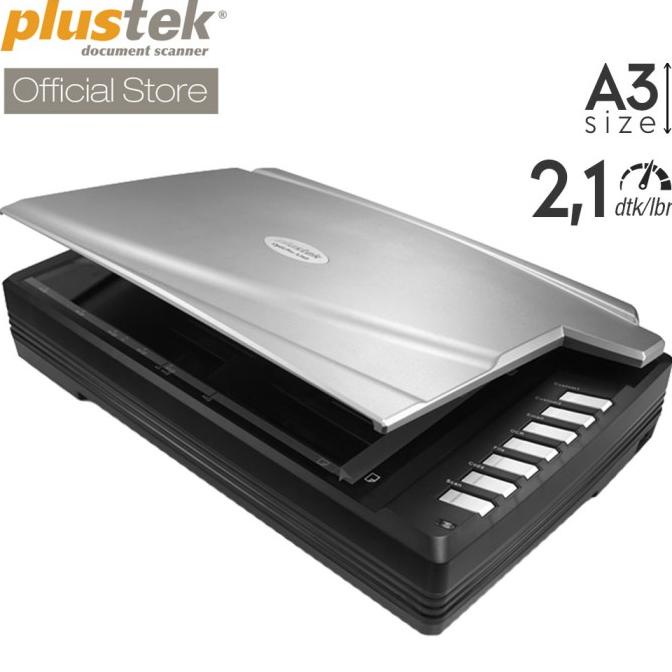 Jual Scanner Plustek OpticPro A360 Plus - 1.6 Detik/Lembar (A3 ...