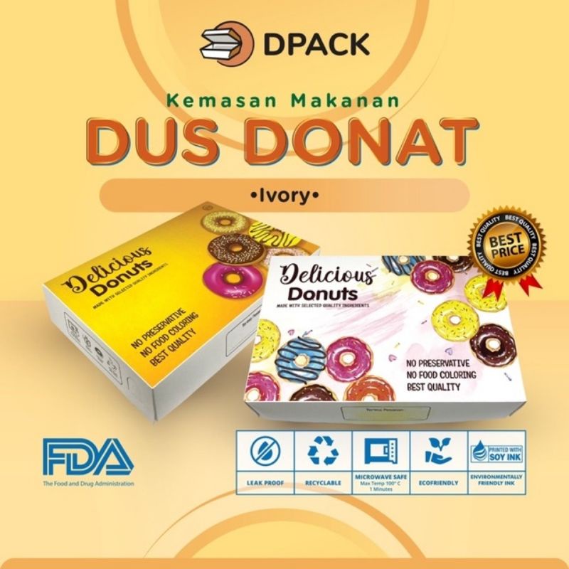 Jual Box Donat Terlengkap & Harga Terbaru Juni 2026 | Shopee Indonesia