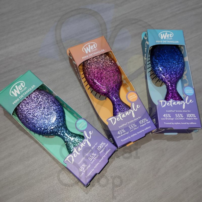 Jual Kado Valentine / kado ramadhan / hadiah lebaran The Wet Brush Mini Shimmering Sky Dreamy ...