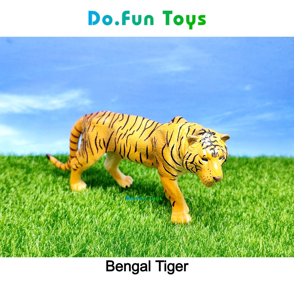 Jual Animal Figurine | BENGAL TIGER / Mainan Miniatur Binatang Harimau ...