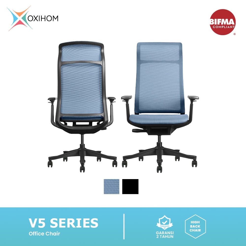 Jual Oxihom V5 Full Mesh Chair Kursi Kantor Kursi Gaming Belajar ...