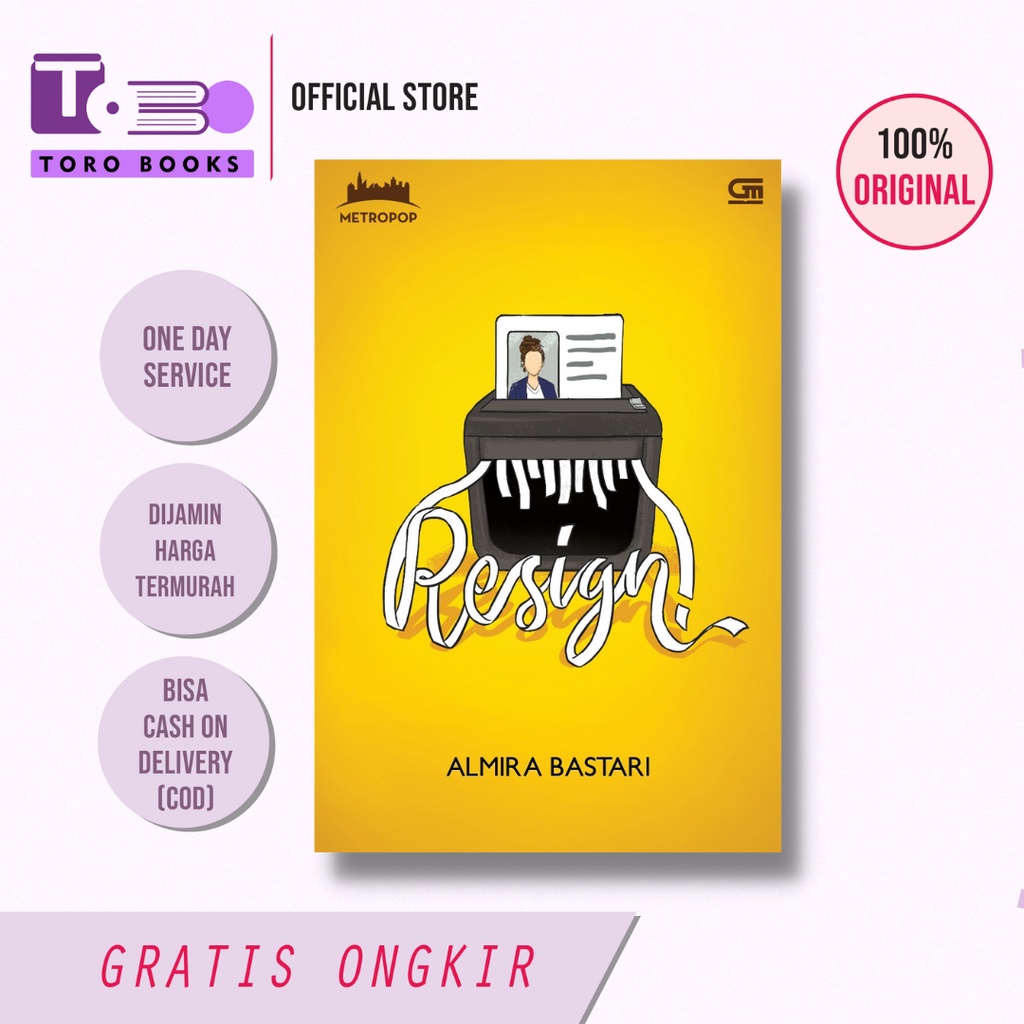 Jual Buku Metropop: Resign! | Shopee Indonesia