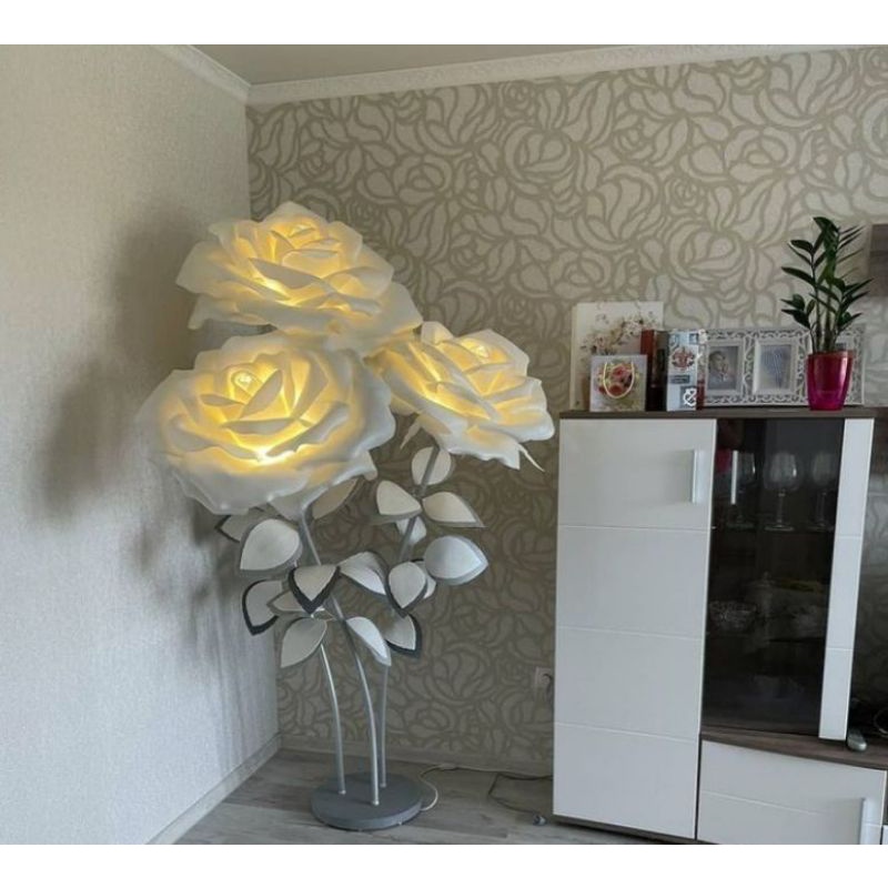 Jual Lampu Bunga Mawar Dekorasi Rumah / Lampu Hias Wedding / Bunga ...