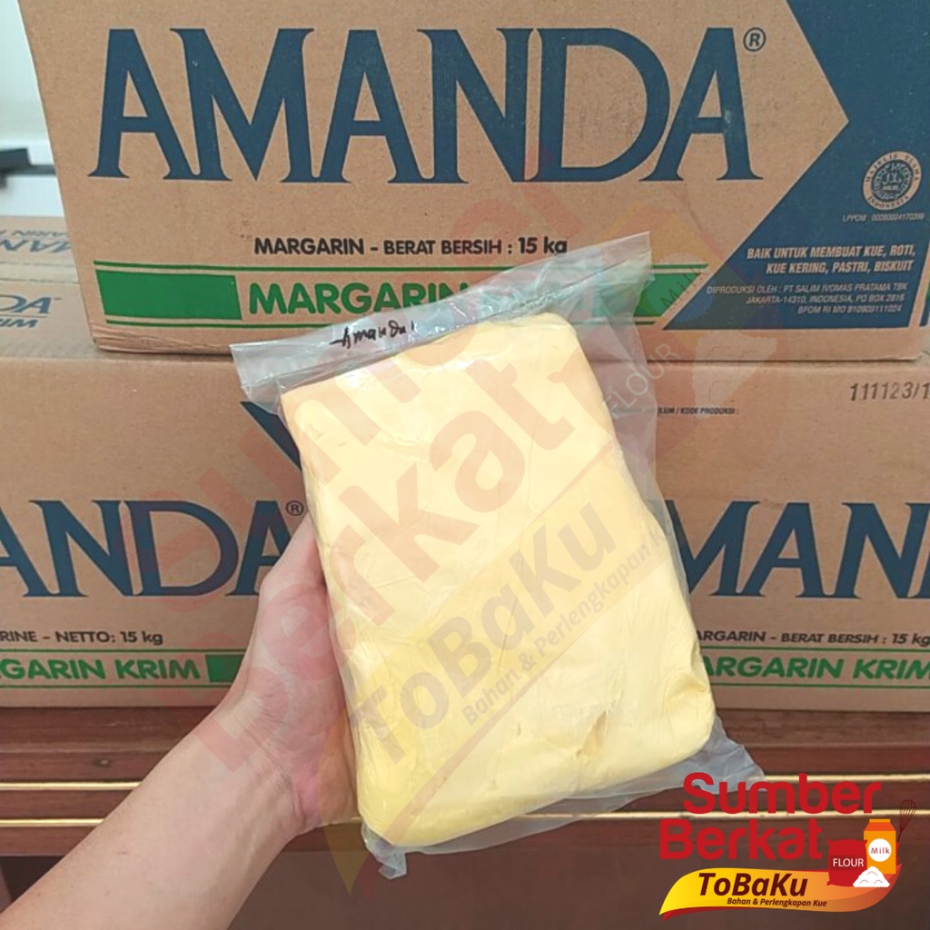 Jual Amanda Margarine Krim Margarin Amanda Mentega Kuning Repack Murah ...