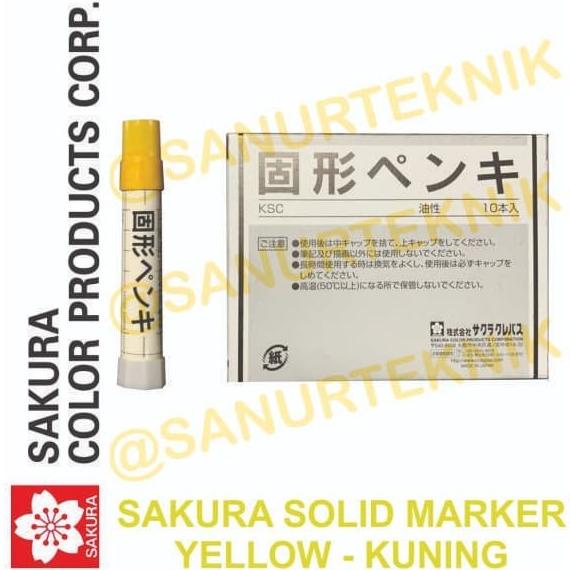 Jual Solid Steel Marker/ Spidol Penanda Besi Baja Permanen Sakura ...