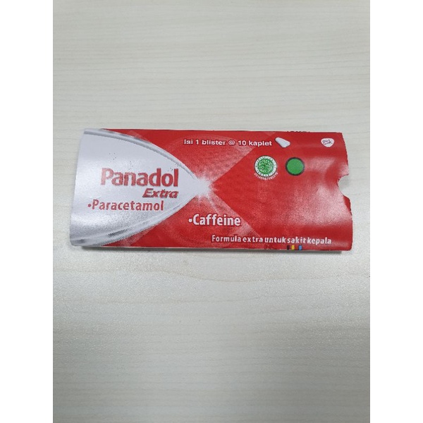 Jual Panadol Merah Extra per Strip 10 tablet | Shopee Indonesia