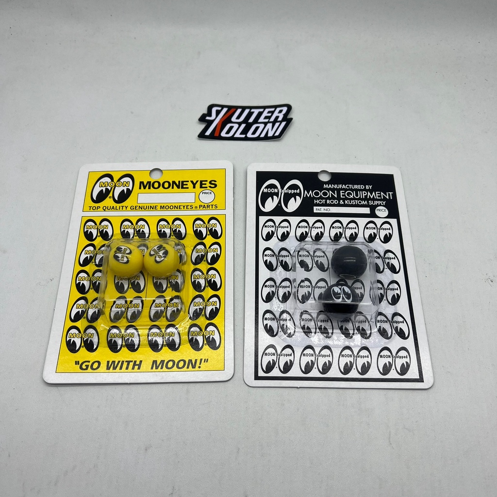 Jual Mooneyes MOON Air Valve Cap Tutup pentil ban universal Original ...