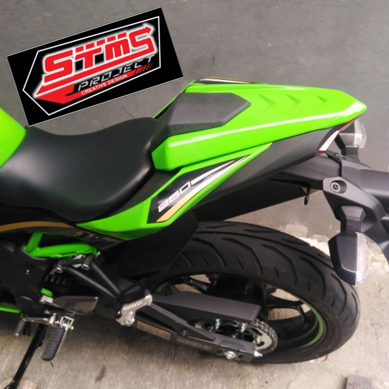 Jual NINJA 250 MONO SL SINGLE SEAT NINJA 250SL MONO.COVER SEAT NINJA ...