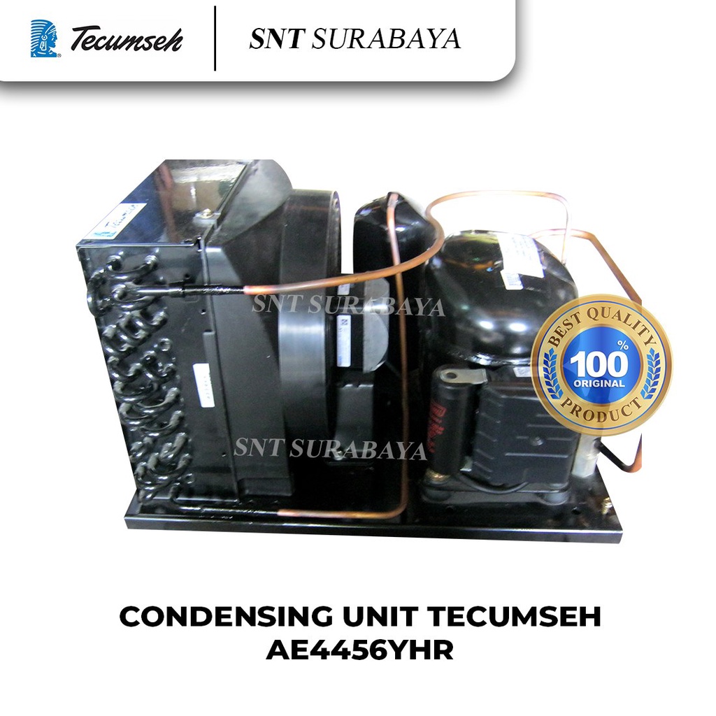 Jual CONDENSING UNIT CHILLER 1/2PK R404 - TECUMSEH AE4456Y, R134 ...
