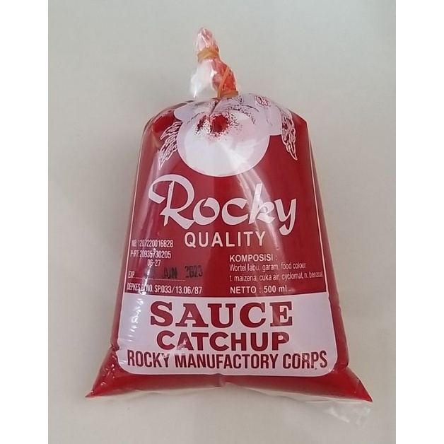Jual SAUS BAKSO CAP ROKY 500ml / SAUS TOMAT CAP ROKY 500ml / SAOS ROCKY ...