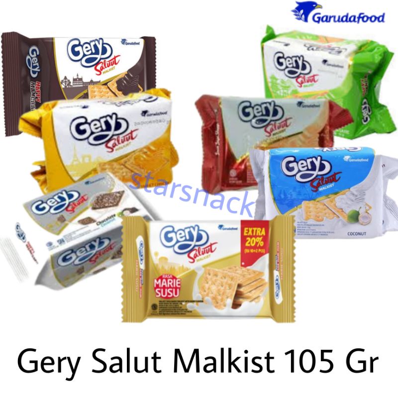 Jual Gery Saluut Malkist 105 gram | Shopee Indonesia