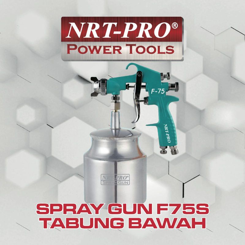 Jual Spray Gun Merk Nrt-pro Alat Cat Original TIPE F75G, F75S, H77G ...
