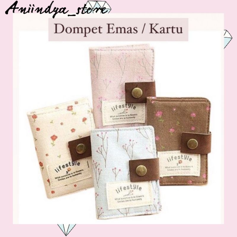 Jual DOMPET LIFESTYLE / DOMPET LOGAM MULIA / CARD | Shopee Indonesia