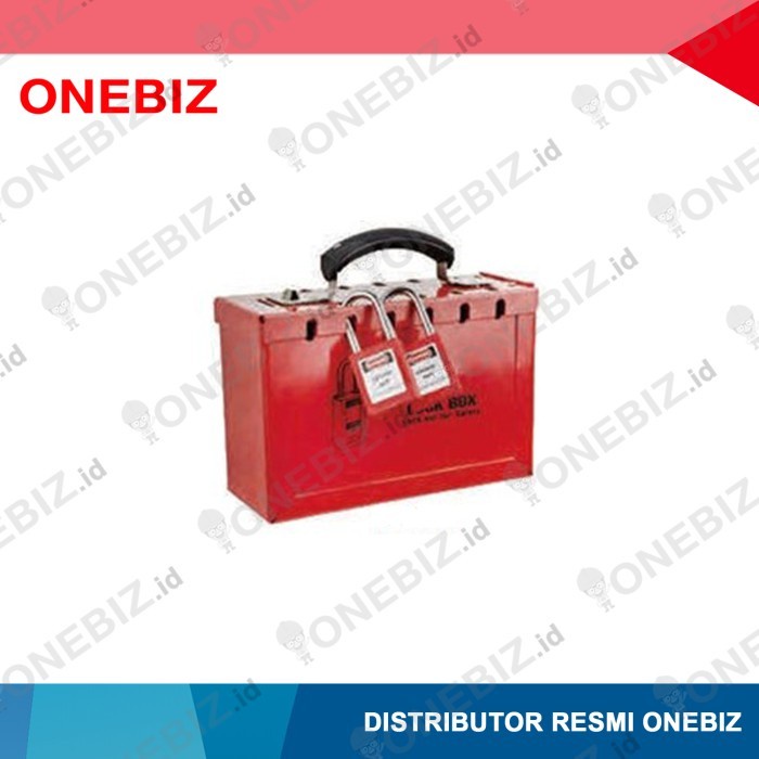 Jual Safety LOTO Box for Lockout Tagout Lock Devices up to 12 Padlocks ...