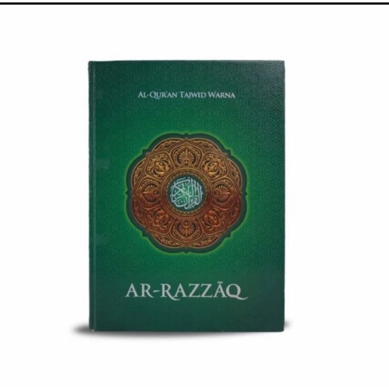 Jual Alqur'an Al Razaq Tajwid warna ukuran jumbo A3 | Shopee Indonesia