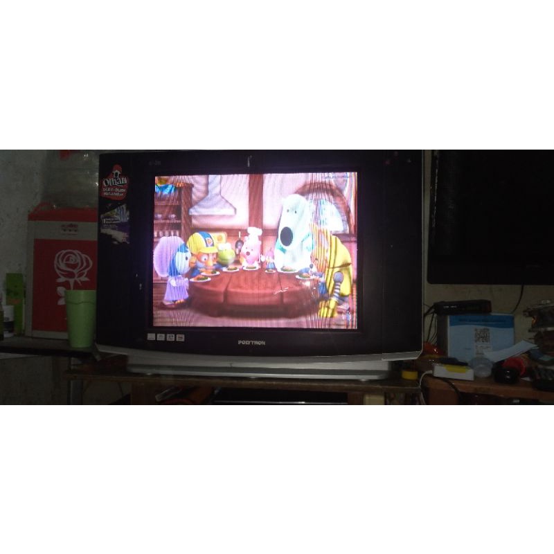 Jual tv polytron slim 21 inch | Shopee Indonesia
