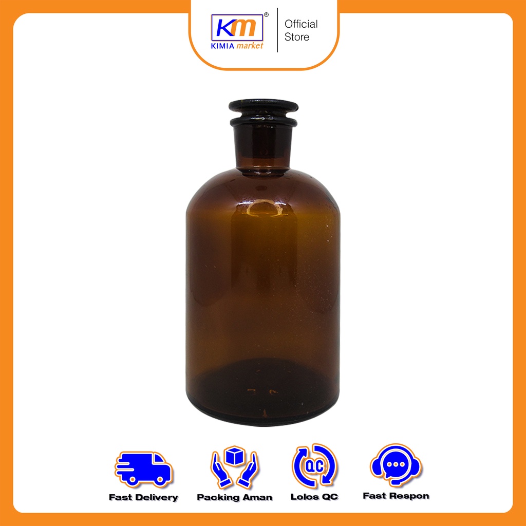 Jual Botol reagen amber 1000ml / pereaksi / steril / laboratorium 1000 mL | Shopee Indonesia