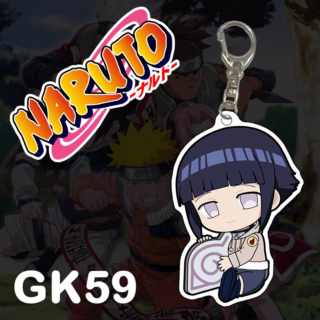 Jual GANTUNGAN KUNCI MOTIF ANIME NARUTO KEYCHAiN SASUKE SAKURA HINATA ...