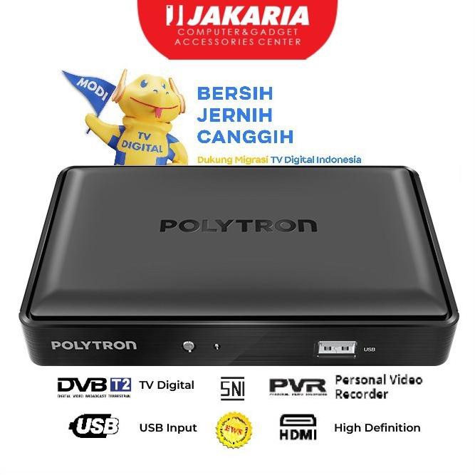 Jual Set Top Box Polytron 620t2 STB Set Box TV Digital Receiver ...