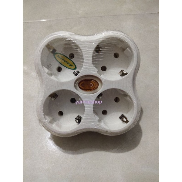 Jual multi stop kontak 4lubang MATSUI MT 314 arde T lobang 5 saklar ...