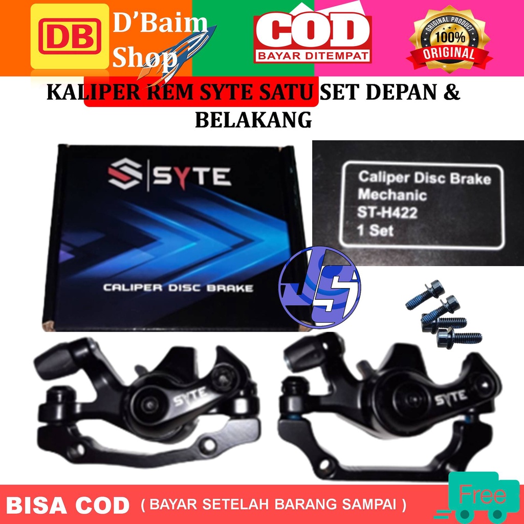 Jual Caliper Rem Discbrake Cakram Kaliper Disc Brake Sepeda Syte ST ...