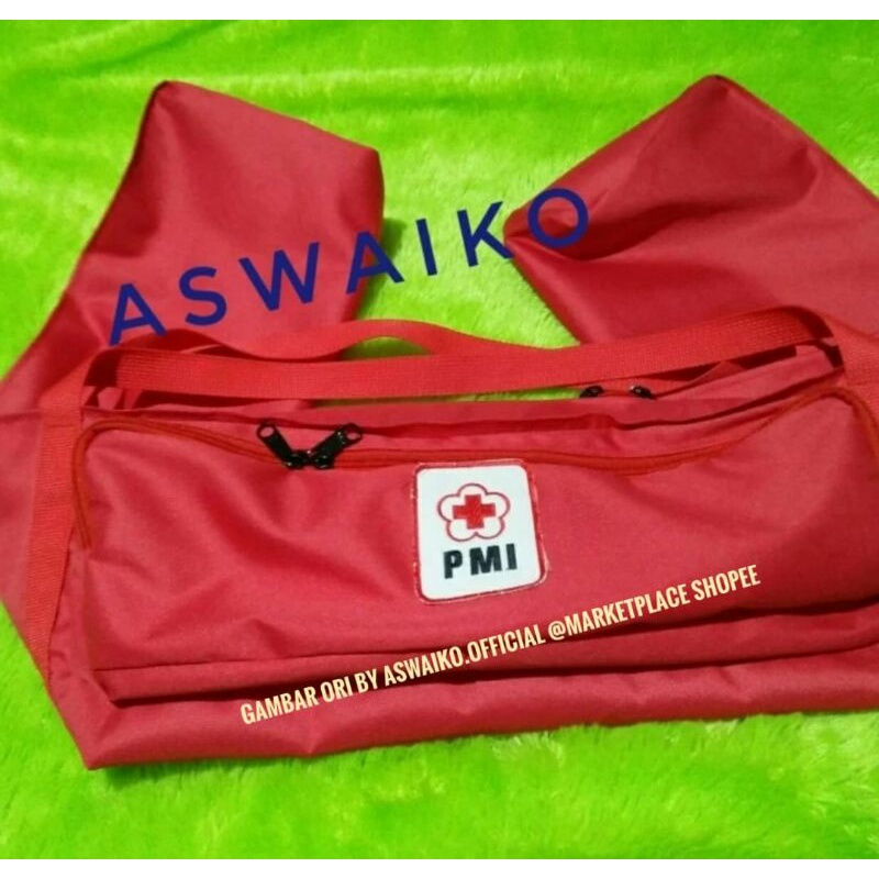 Jual TAS SPALK/BIDAI, tas bidai alat P3K,berlogo PMI/tanpa Logo ...