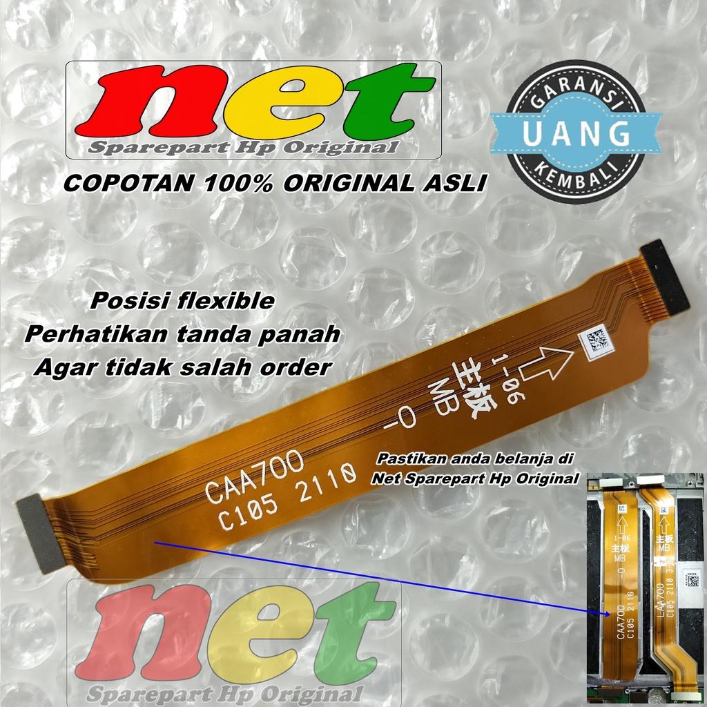 Jual FLEXIBLE UTAMA BESAR REALME 8 PRO / RMX3081 ORIGINAL COPOTAN ...