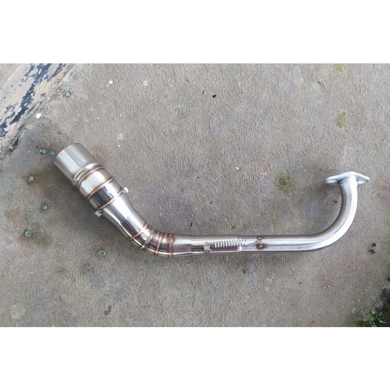 Jual Leher Knalpot Nmax 155 Old Inlet 50mm dan 38mm Pipa Header ...