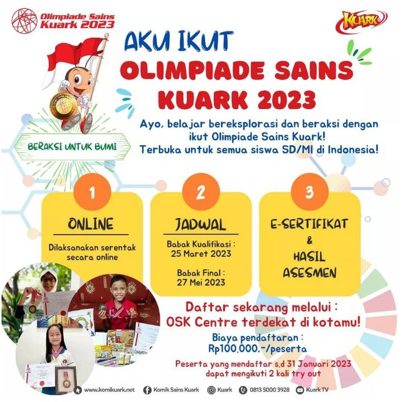 Jual Materi OSK 2023 Kuark level 3 edisi 23-29 | Shopee Indonesia