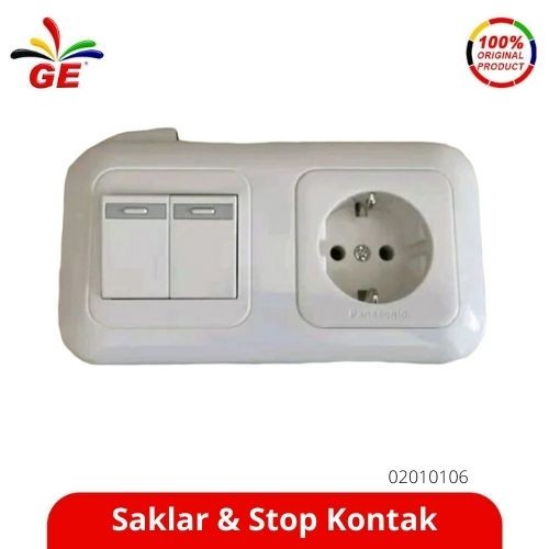 Jual Saklar & Stop Kontak PANASONIC WEJ P11212-7+WEJ 5531X2 02010106 ...