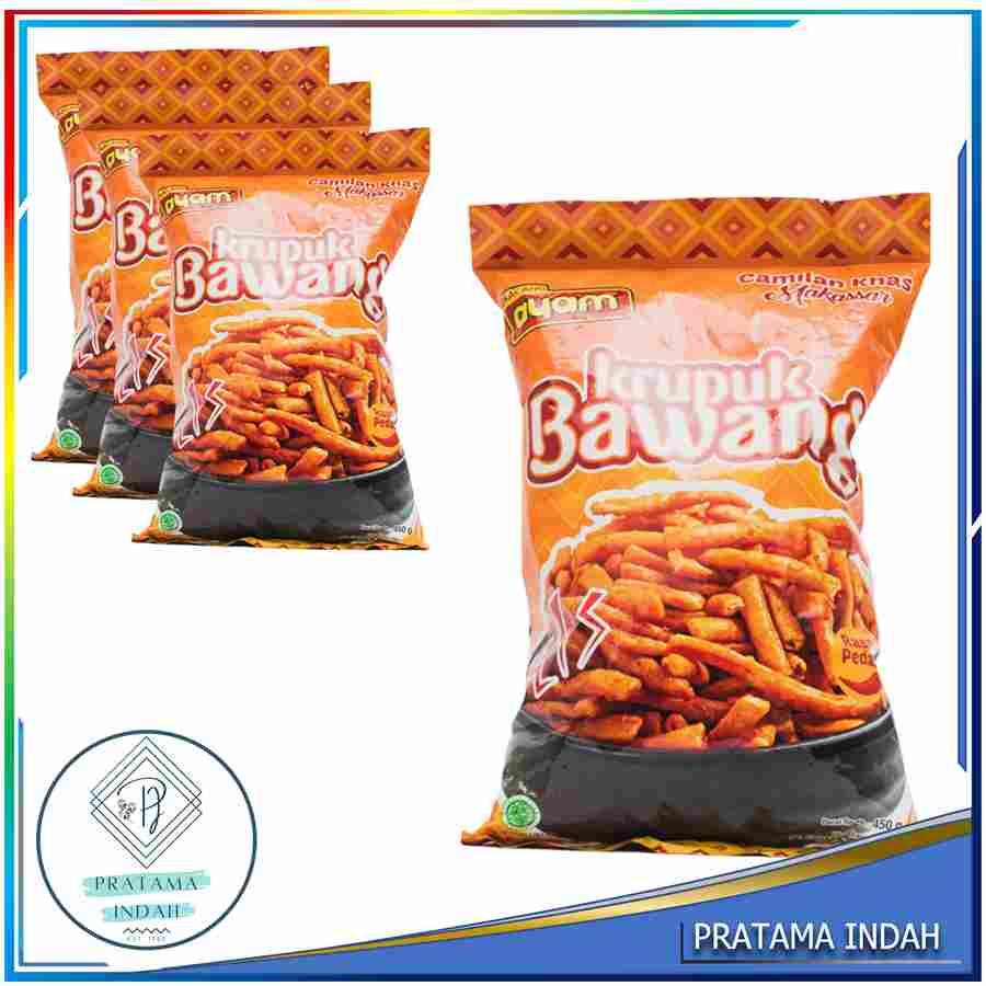 Jual KERUPUK BAWANG CAP KACANG AYAM 450 GR OLEH OLEH KHAS MAKASSAR ...