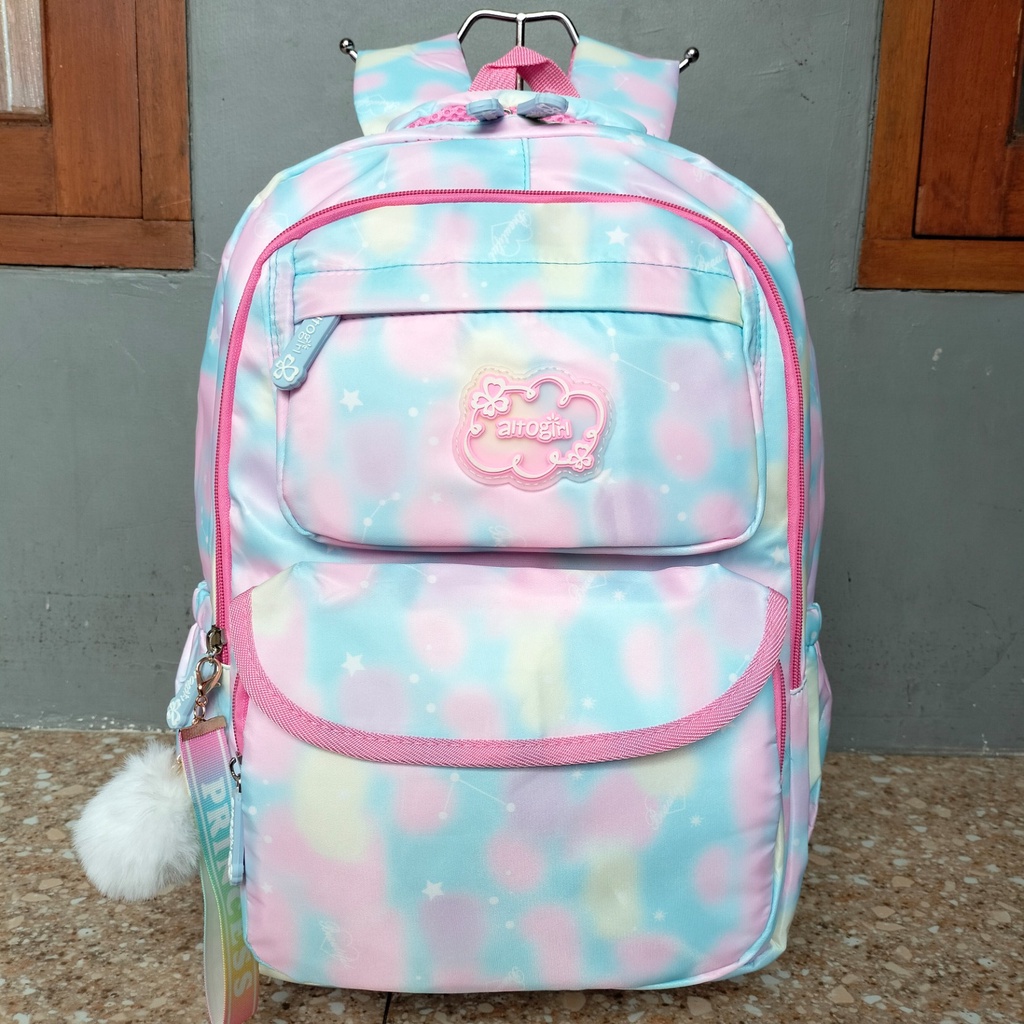 Jual Tas Ransel Backpack Sekolah Anak Perempuan Alto Girl Original Rainbow Colors 73410 | Shopee ...