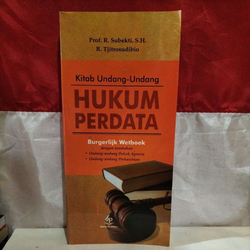 Jual BUKU KULIAH / PERGURUAN TINGGI / KITAB UNDANG-UNDANG HUKUM PERDATA ...