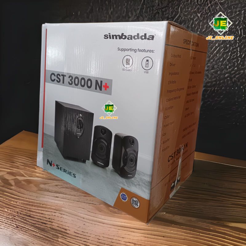 Jual Speaker Simbadda CST 3000N+ - Subwoofer Power Bass Multimedia New ...