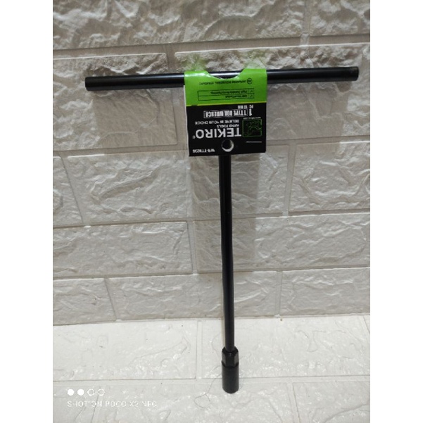 Jual kunci shock T hitam ukuran 12mm TEKIRO | Shopee Indonesia