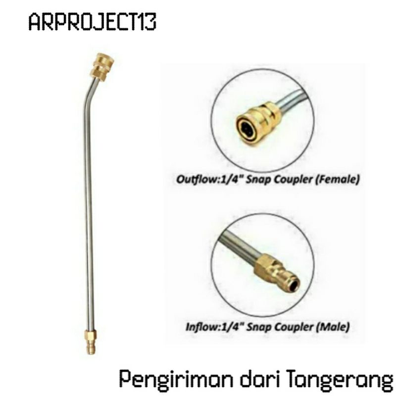Jual Extension Pipe Pressure Washer (Panjang - Bengkok) | Shopee Indonesia