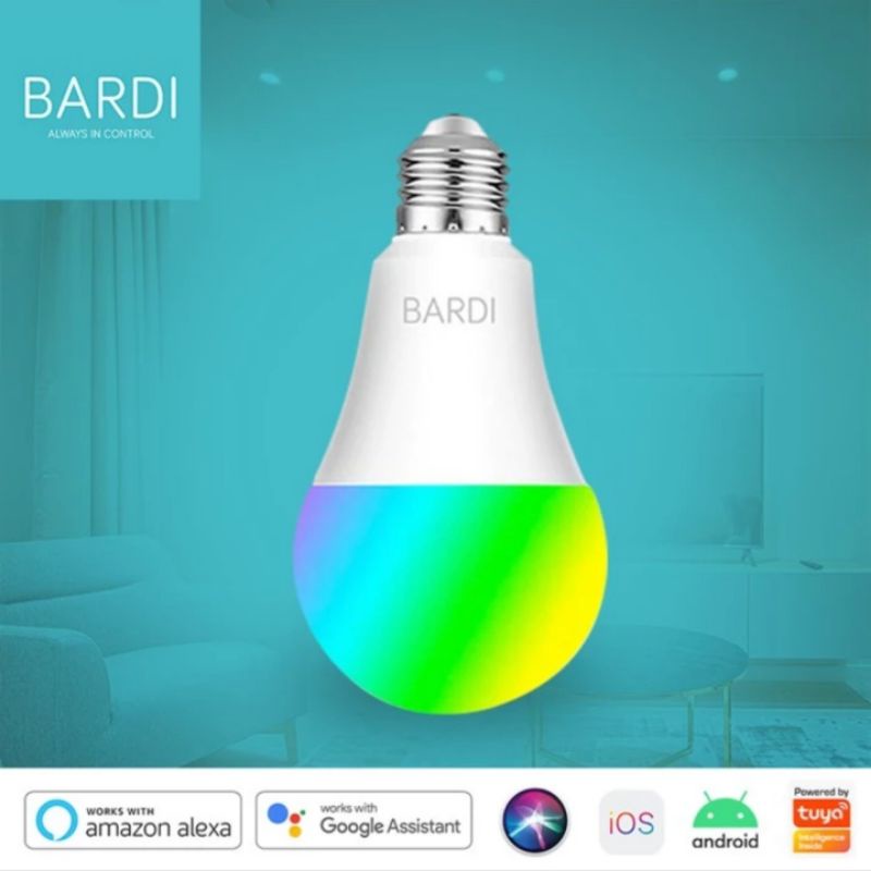 Jual Lampu Bardi Smart LED Bulb Bluetooth 9W RGBWW Lampu Tidur Pintar ...