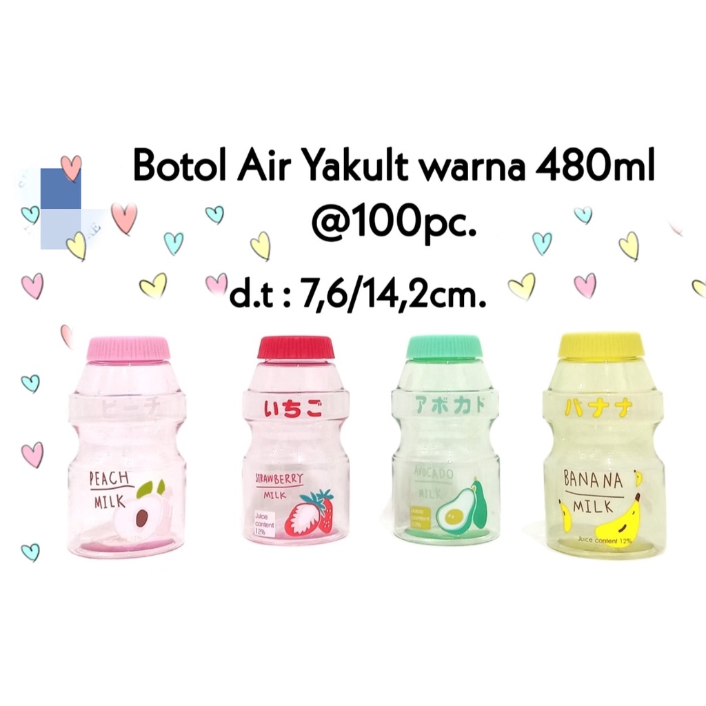 Jual Botol Air Yakut 480ml / Botol minum lucu / Termos anak - Botol ...