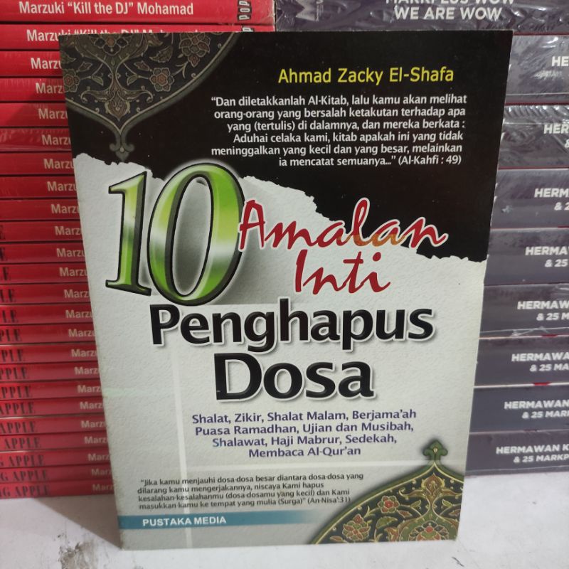 Jual BUKU MURAH ORIGINAL : 10 AMALAN INTI PENGHAPUS DOSA | Shopee Indonesia