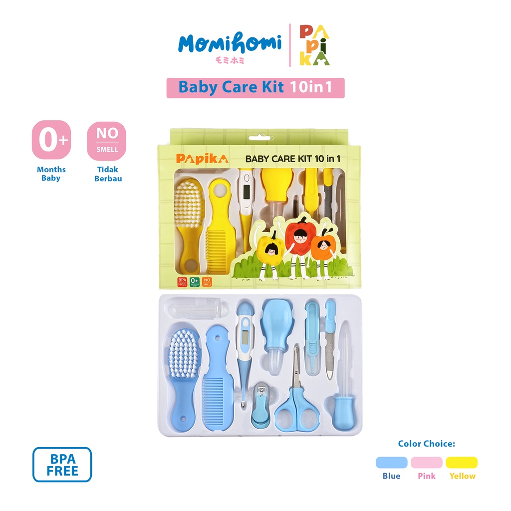 Jual Papika Baby Care Kit Set 10 in 1 Set Perlengkapan / Peralatan ...