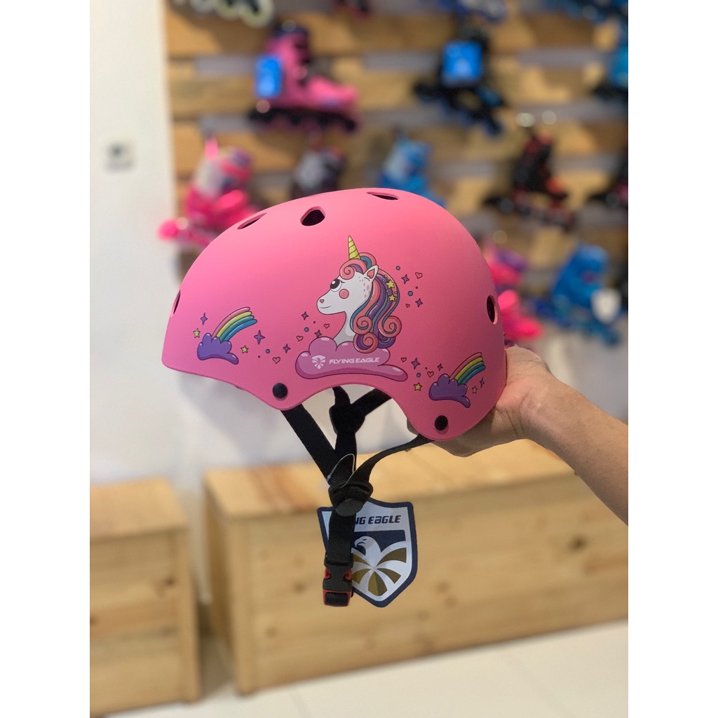 Jual Helm Sepatu Roda Inline Skate Flying Eagle RIDER Helmets for kids ...