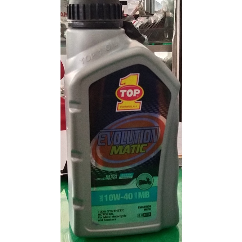 Jual Oli Top 1 Evolution matic 10/40 0,8 Liter | Shopee Indonesia