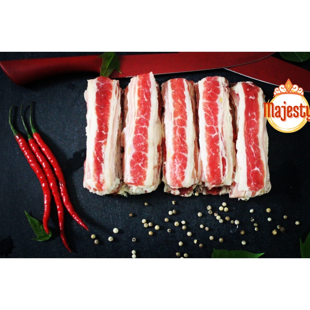 Jual BEEF SLICE PREMIUM AUS DAGING SLICE SAPI IRIS 1 kg AUS (BRISKET NE ...