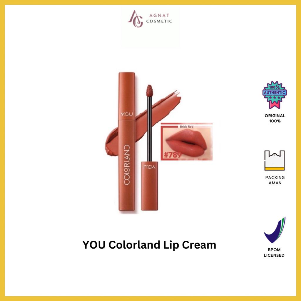 Jual YOU Colorland Powder Mousse Lip Stain | Lip Cream Tahan Lama ...