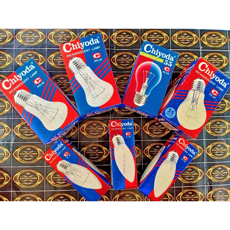 Jual Lamp pijar/DOP CHIYODA berfariasi.barang 100% original | Shopee ...