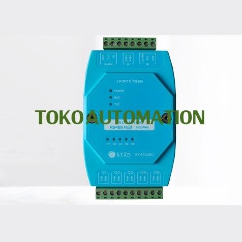 Jual 5 channel RS232 RS485 isolation hub RS 485 splitter 1 in 5 out ...