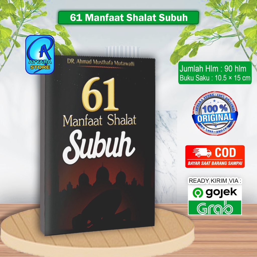 Jual Buku Saku 61 Manfaat Shalat Subuh - Dr. Ahmad Mustafa Mutawalli - Pustaka Al Inabah ...